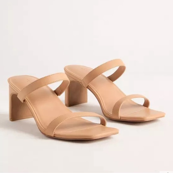 torrid | Shoes | Torrid Square Toe Double Strap Heel In Size 2ww | Poshmark